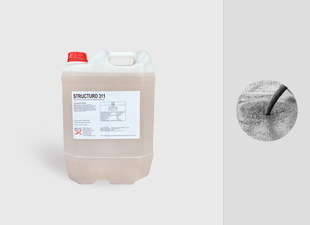 Structuro 311 · Superplastificante para hormigón · Serra Ciments